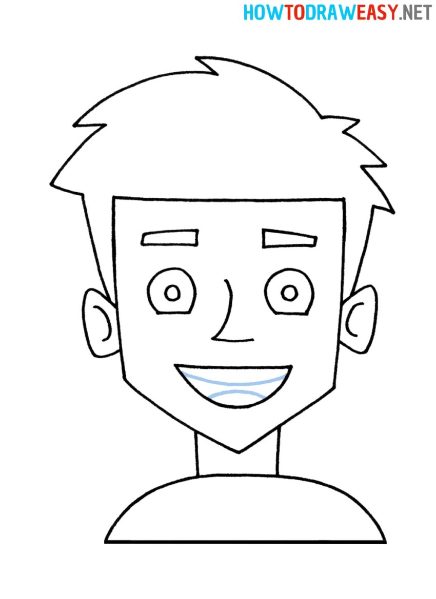 How to Draw a Face Step by Step - How to Draw Easy