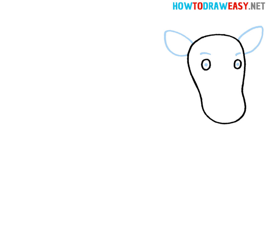 How to Draw a Cow - How to Draw Easy
