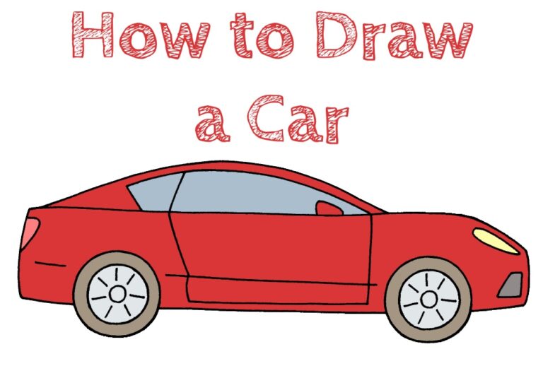 How to Draw a Car - How to Draw Easy