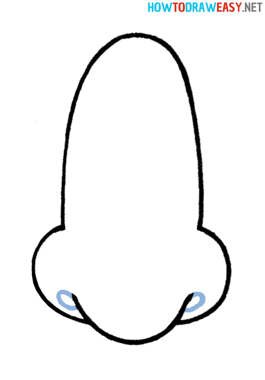 How to Draw a Nose - How to Draw Easy