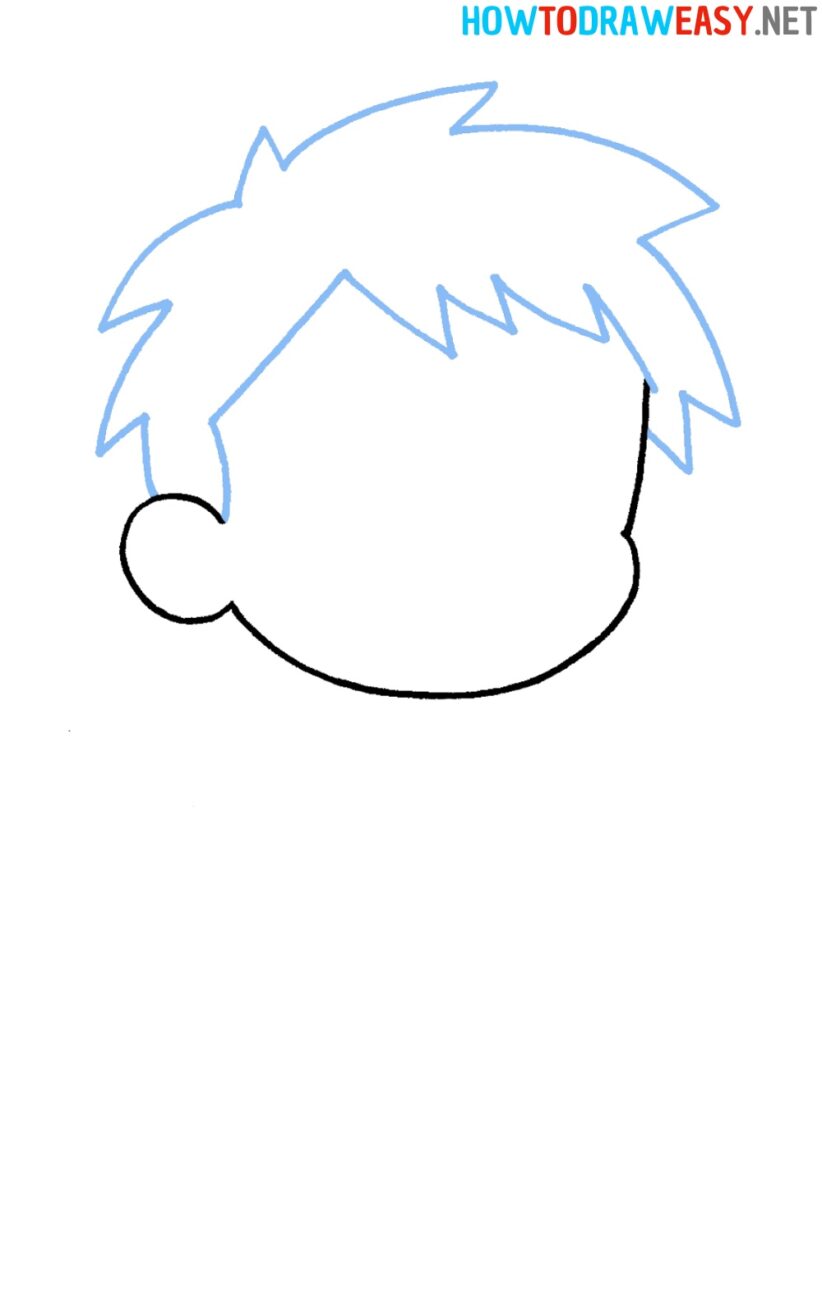 How to Draw an Anime - How to Draw Easy