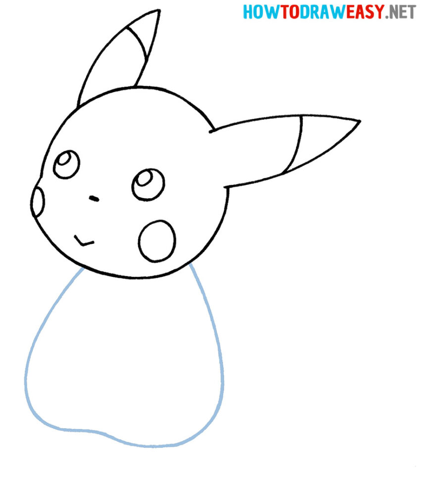 How to Draw Pikachu - How to Draw Easy