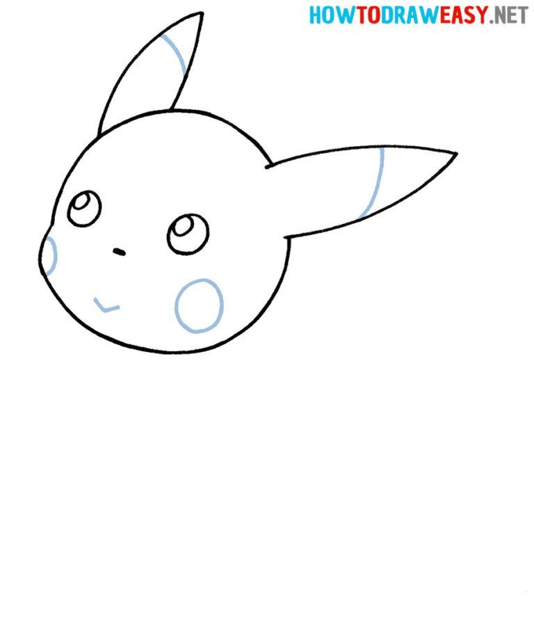 How to Draw Pikachu - How to Draw Easy