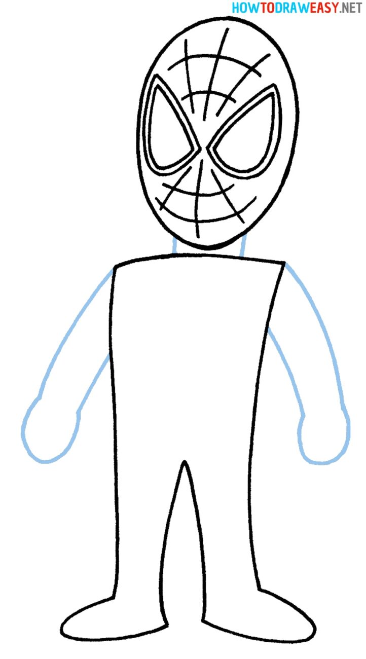 How to Draw Spider-Man Step by Step - How to Draw Easy