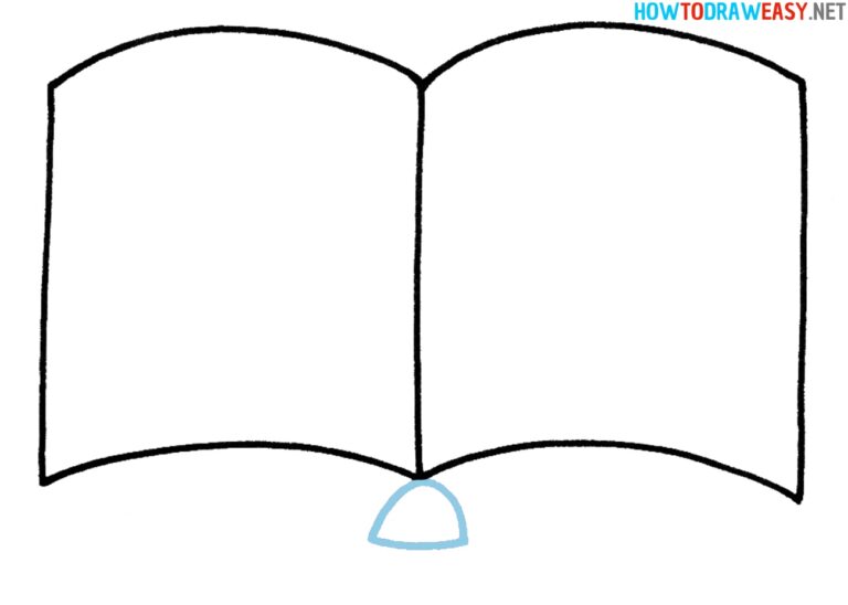 How to Draw a Book - How to Draw Easy