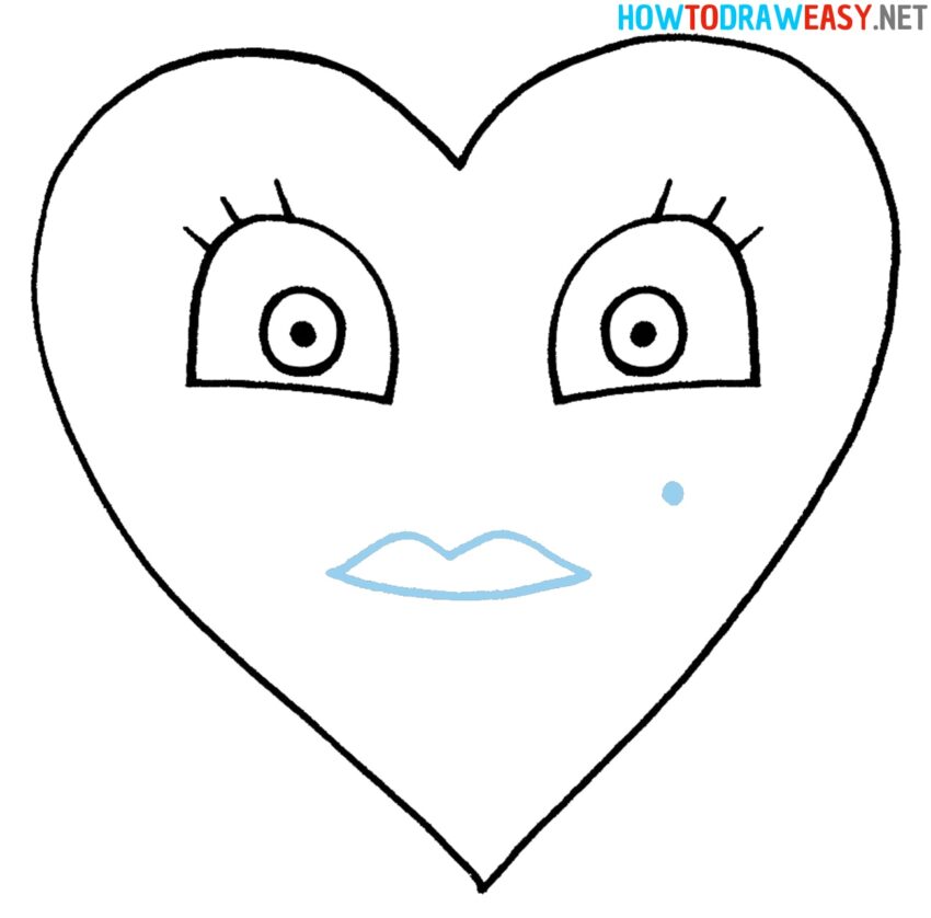 How to Draw a Heart - How to Draw Easy