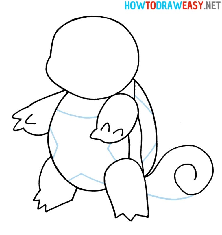 How to Draw a Pokémon - How to Draw Easy