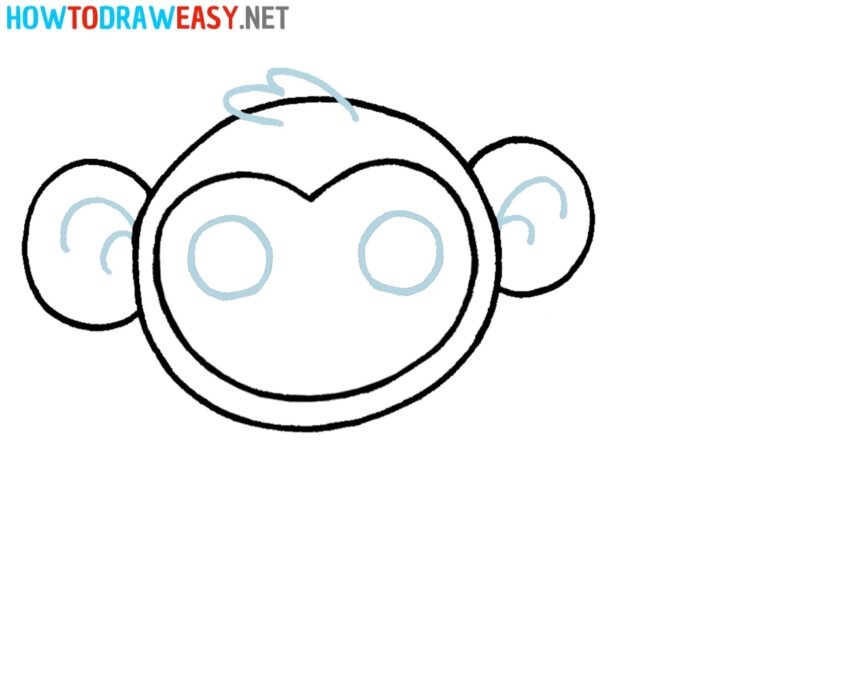 How to Draw a Monkey - How to Draw Easy