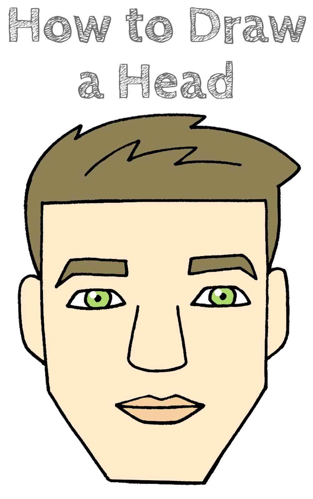 How To Draw A Head Draw For Kids
