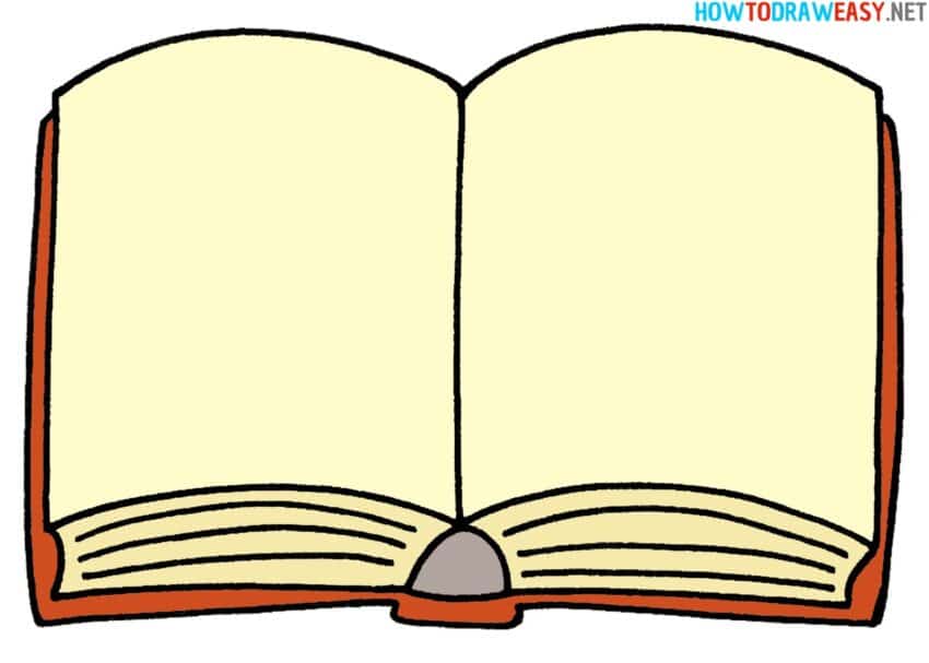 How to Draw a Book - How to Draw Easy
