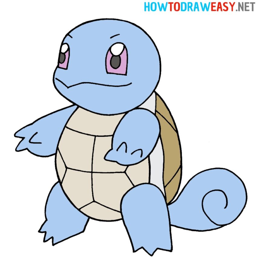 How to Draw a Pokémon - How to Draw Easy