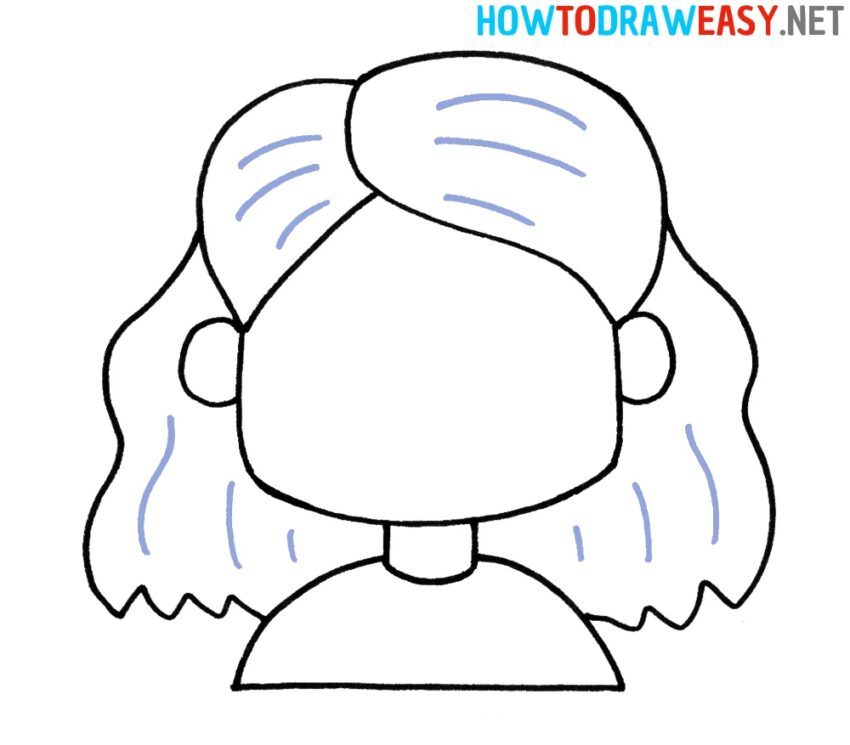 How to Draw Hair - How to Draw Easy