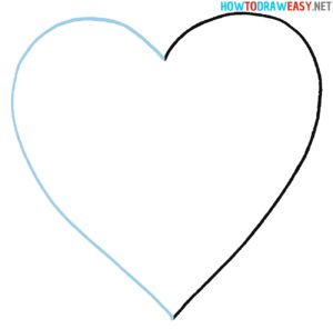 How to Draw a Heart - How to Draw Easy