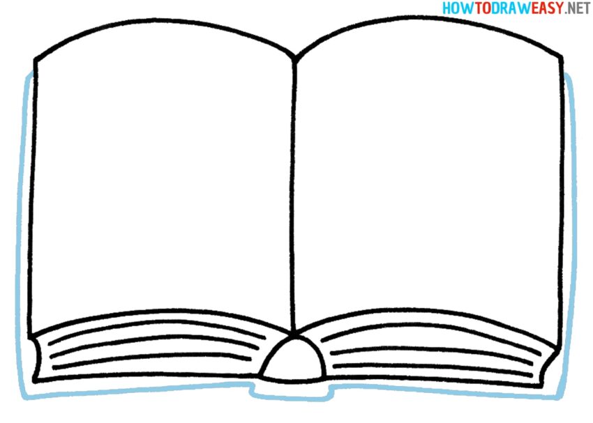 How to Draw a Book - How to Draw Easy