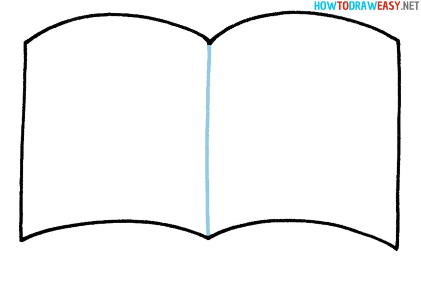 How to Draw a Book - How to Draw Easy