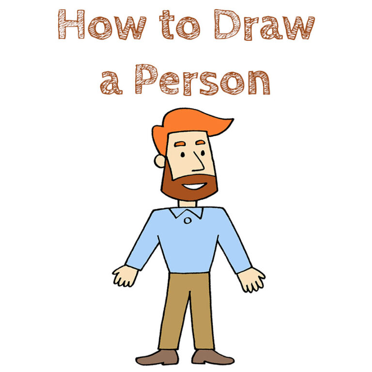 How to Draw a Person - How to Draw Easy