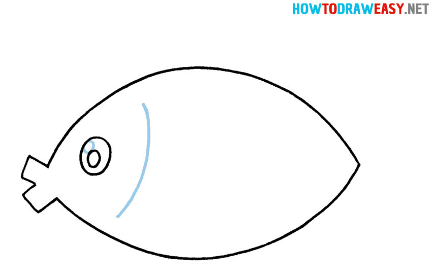 How to Draw a Fish Easy - How to Draw Easy