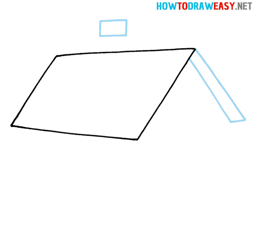 How to Draw a House Step by Step - How to Draw Easy