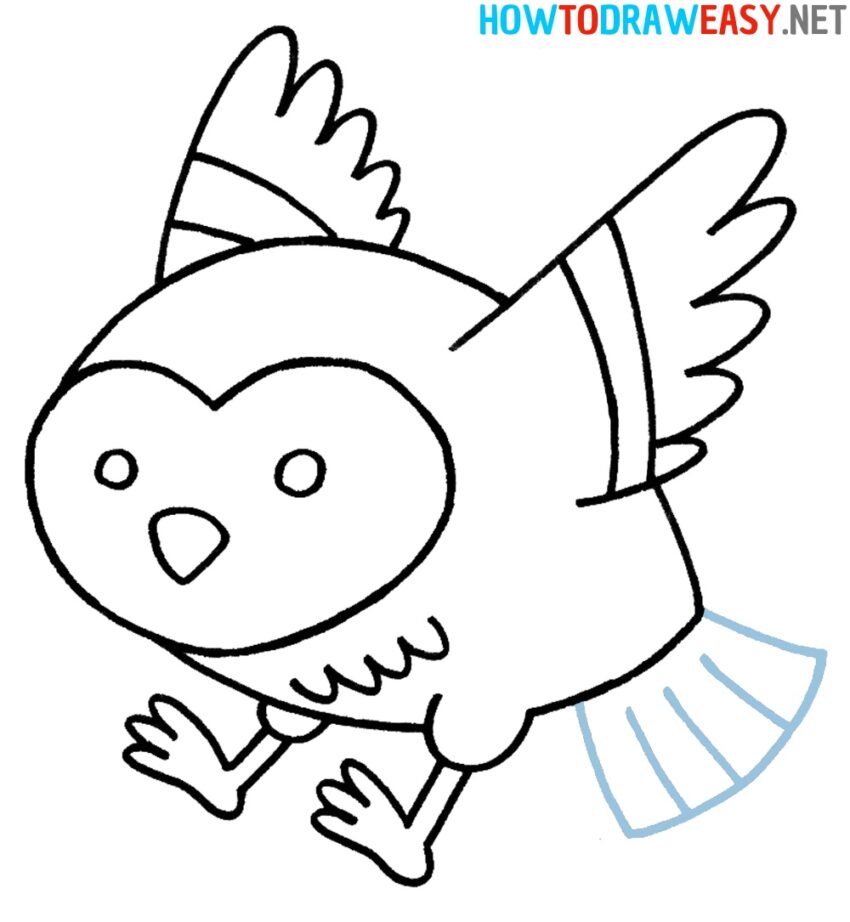 How to Draw an Owl Step by Step - How to Draw Easy