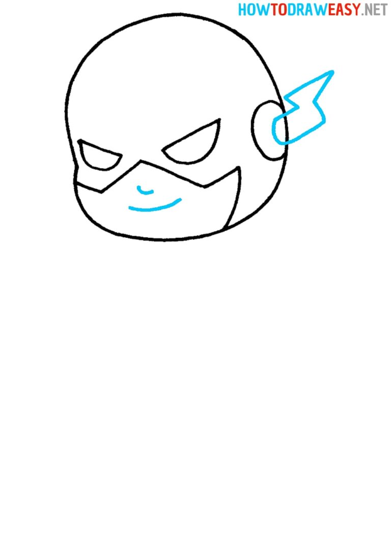 How to Draw The Flash - How to Draw Easy
