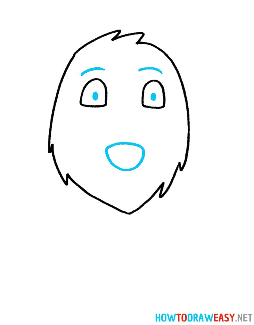 How to Draw a Cartoon Dog - How to Draw Easy