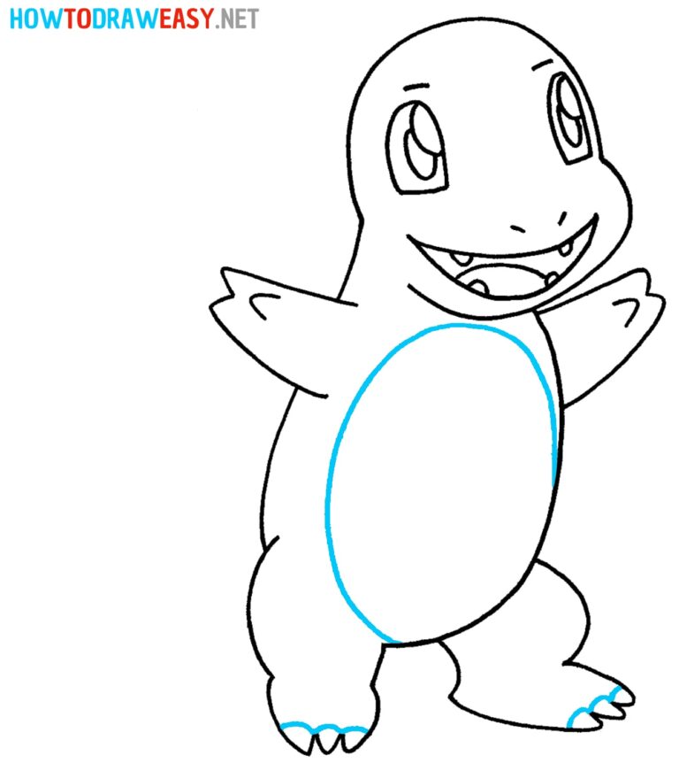 How to Draw Charmander - How to Draw Easy