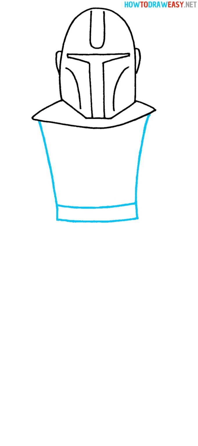 How to Draw The Mandalorian - How to Draw Easy