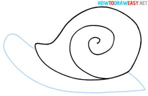 How to Draw a Snail - How to Draw Easy