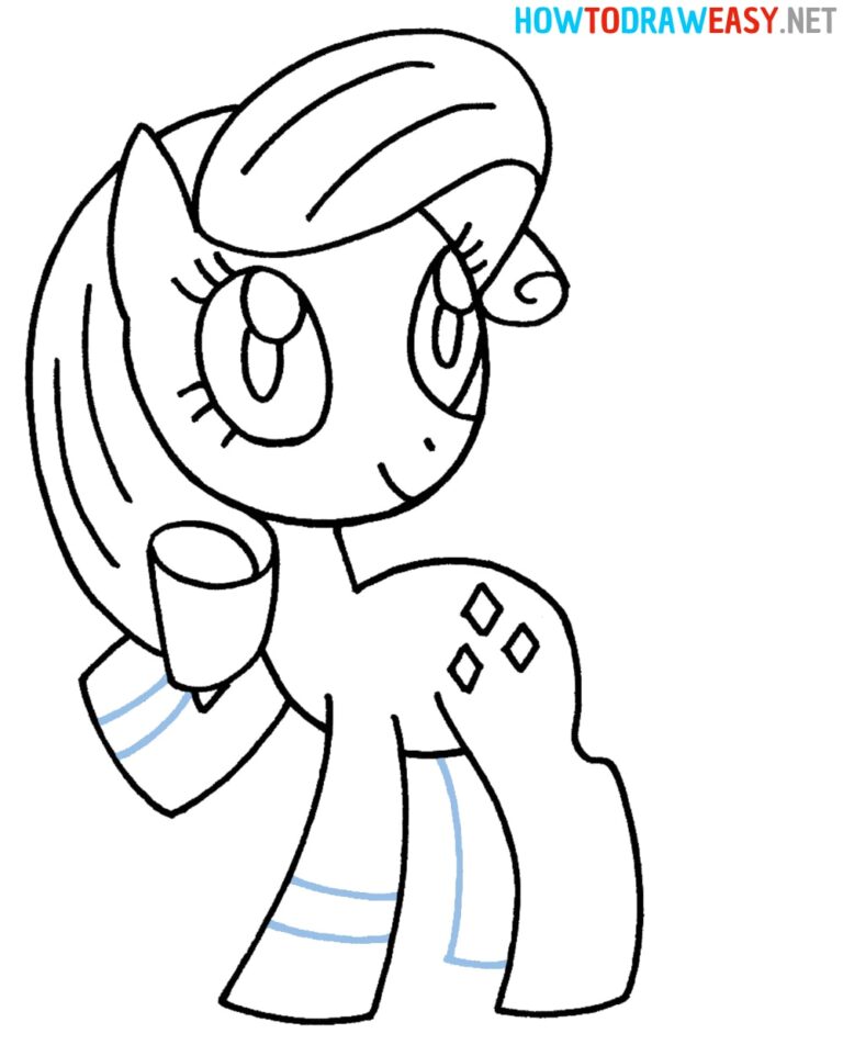 How to Draw My Little Pony - How to Draw Easy