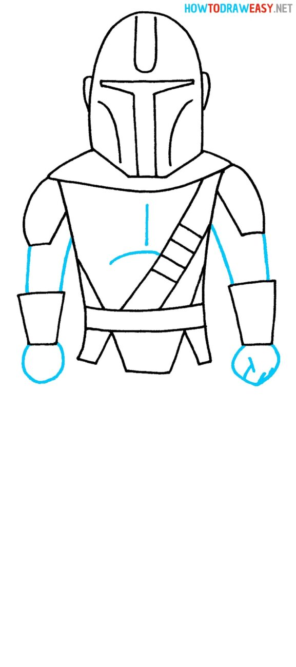 How to Draw The Mandalorian - How to Draw Easy