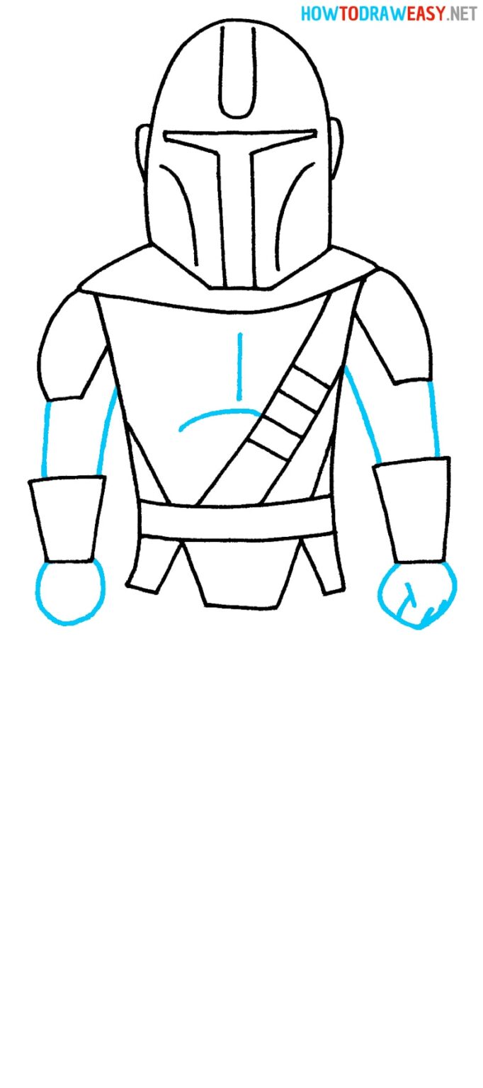 How to Draw The Mandalorian - How to Draw Easy