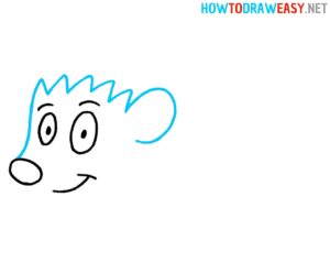 How to Draw a Hedgehog - How to Draw Easy