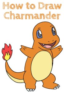 How to Draw Charmander - How to Draw Easy