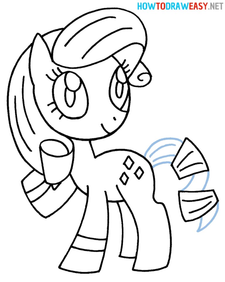 How to Draw My Little Pony - How to Draw Easy