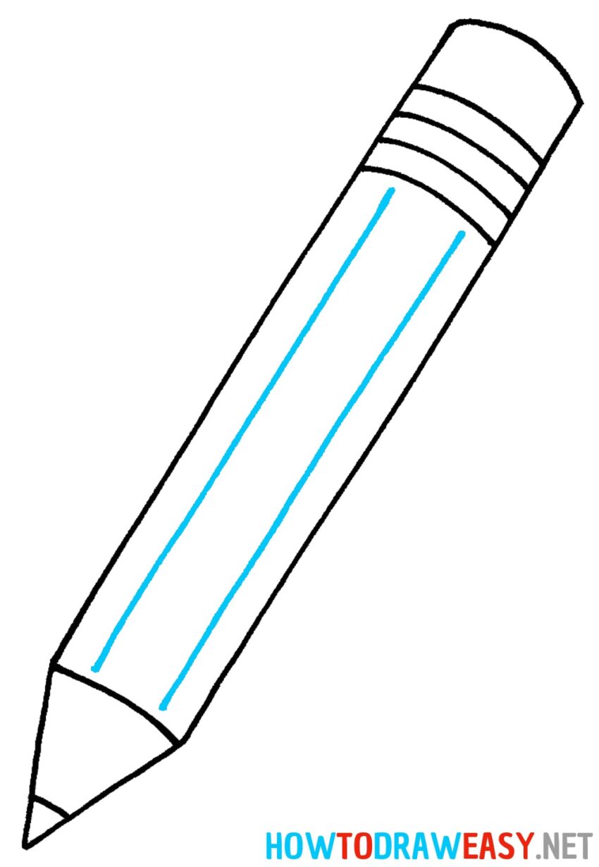 How to Draw a Pencil - How to Draw Easy