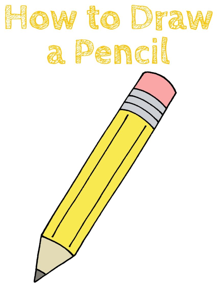 How to Draw a Pencil - How to Draw Easy