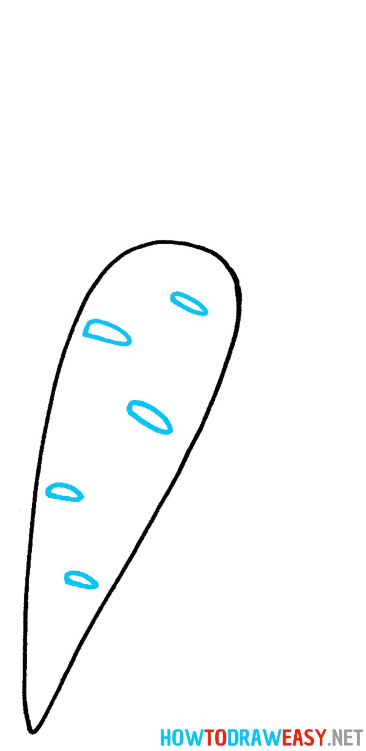 How to Draw a Carrot - How to Draw Easy