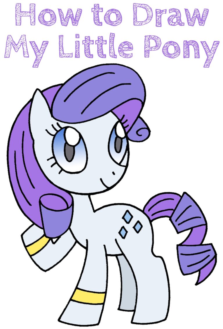 How to Draw My Little Pony - How to Draw Easy