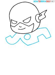 How to Draw The Flash - How to Draw Easy