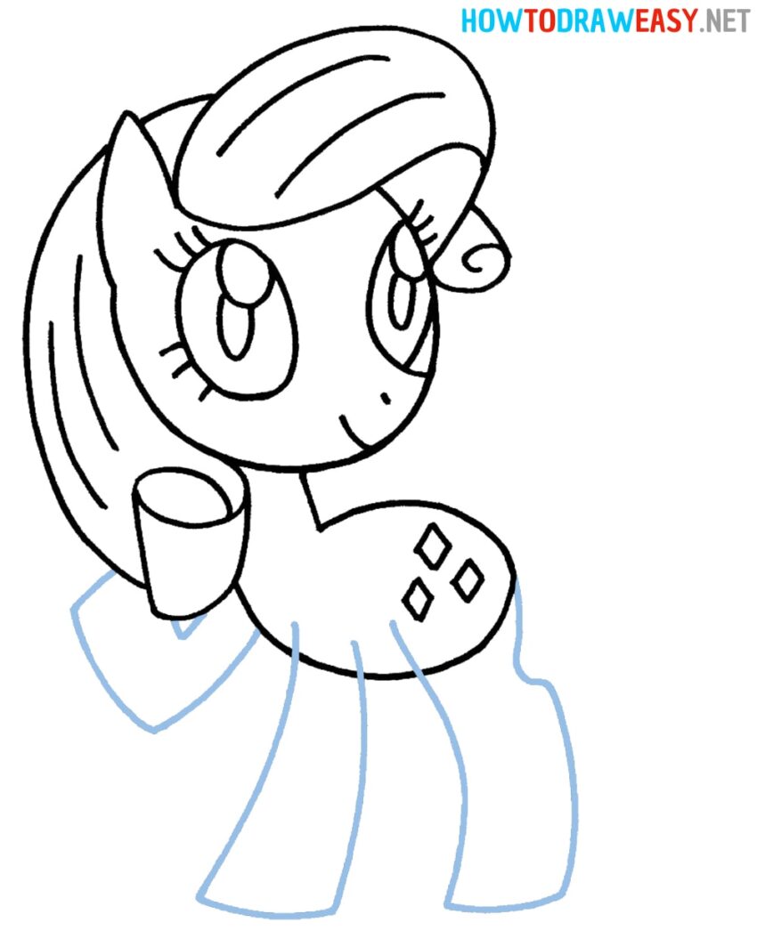 How to Draw My Little Pony - How to Draw Easy