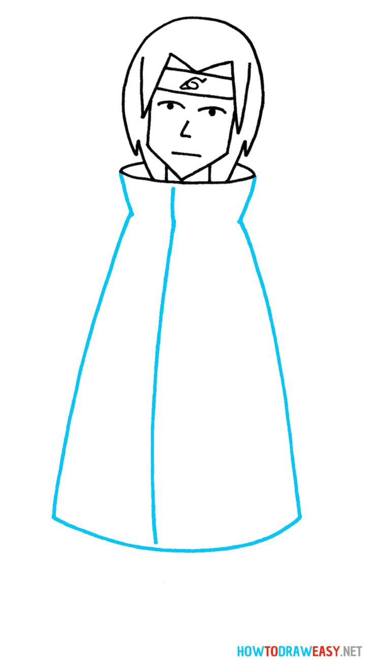 How to Draw Itachi - How to Draw Easy