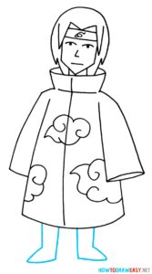 How to Draw Itachi - How to Draw Easy