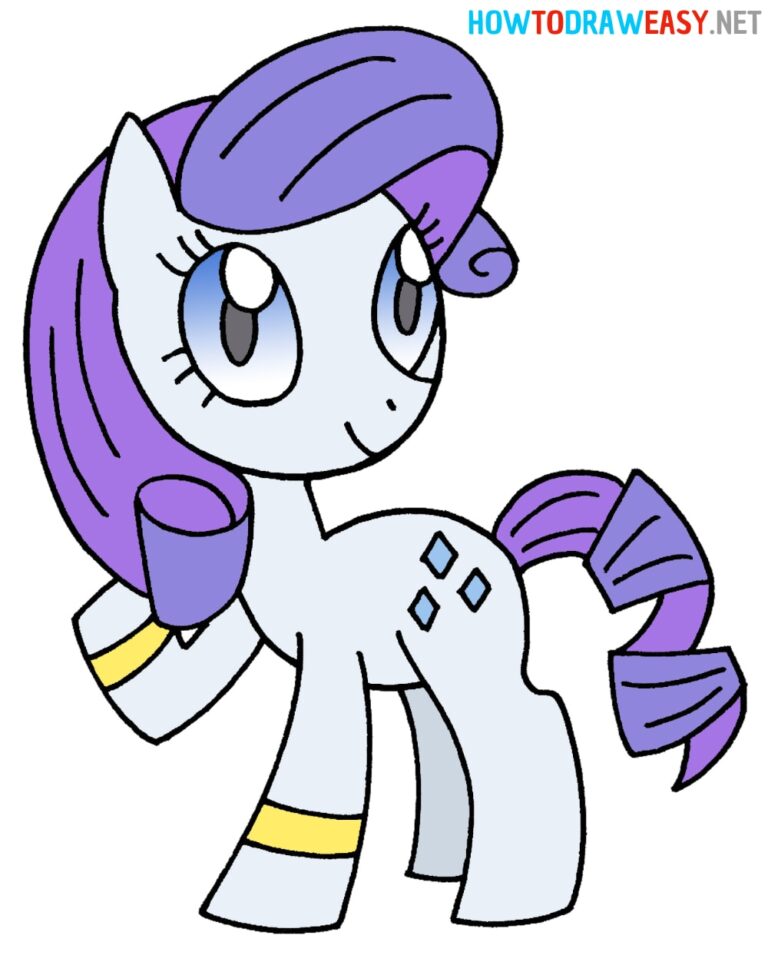 How to Draw My Little Pony - How to Draw Easy