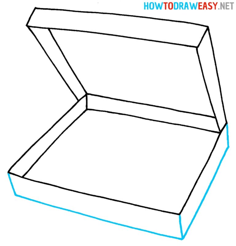 How to Draw a Pizza - How to Draw Easy