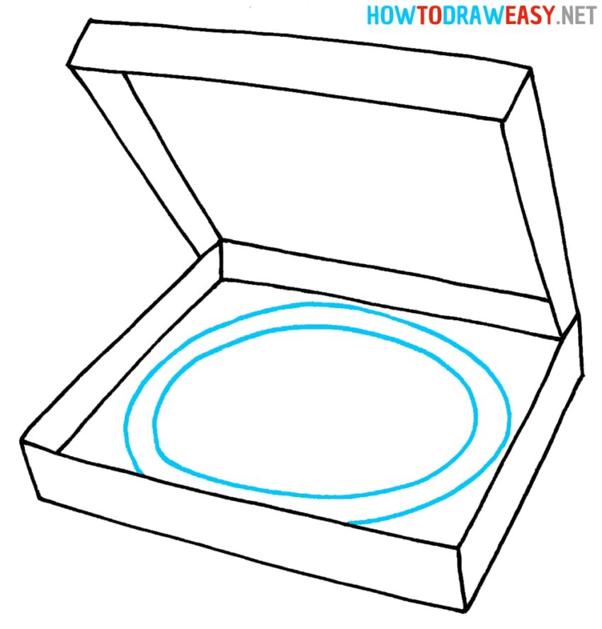 How to Draw a Pizza - How to Draw Easy