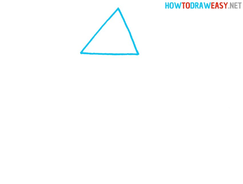 How to Draw a Pyramid - How to Draw Easy
