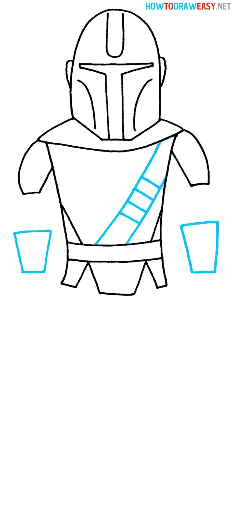 How to Draw The Mandalorian - How to Draw Easy