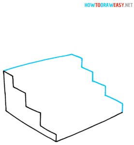 How to Draw Stairs - How to Draw Easy