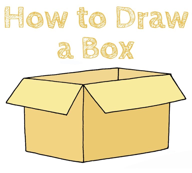 How to Draw a Box - How to Draw Easy
