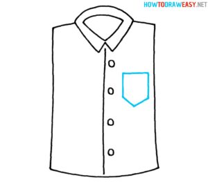 How to Draw a Shirt Step by Step - How to Draw Easy